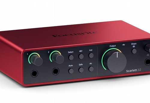 Focusrite Scarlett solo и 2i2 4th gen