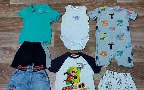 Летняя одежда для мальчика 1,5-2 года