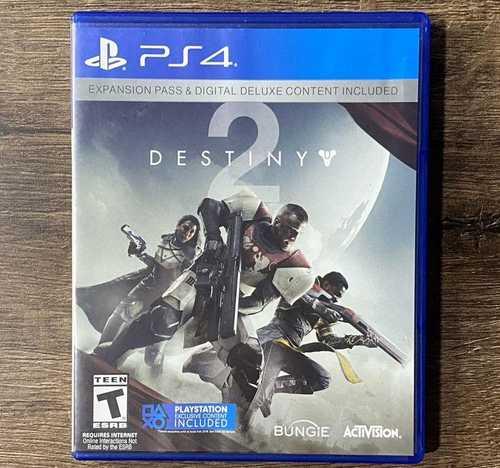 Destiny 2 диск с игрой PS4