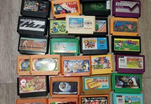 Картриджи dendy Famicom денди