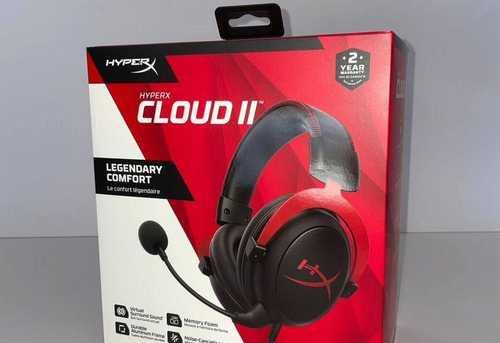 Гарнитура игровая HyperX Cloud II Red KHX-hscp-RD