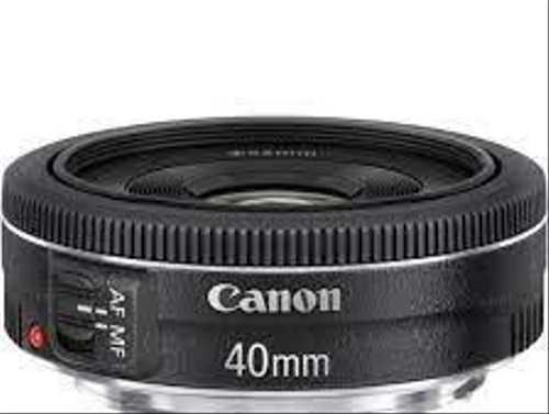 Объектив Canon EF 40 mm f/2.8 STM новый Объектив C