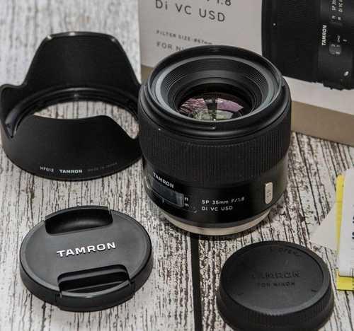 Tamron SP 35mm F/1.8 Di VC USC F012 (Nikon F) или