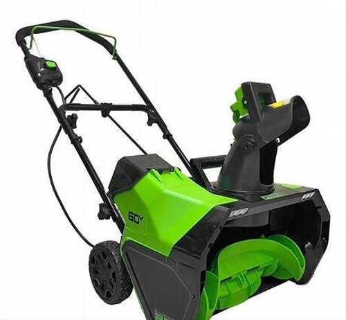 Снегоуборщик аккумуляторный Greenworks 51 см 60V G