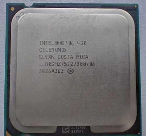 Процессор Intel Celeron 430