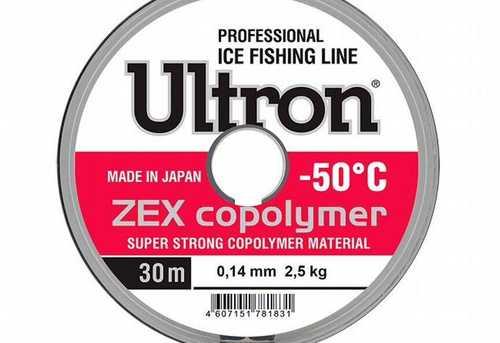 Зимняя леска Zex Copolymer 30 м (made in Japan)