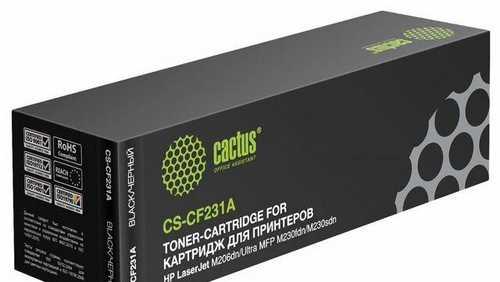 Картридж лазерный Cactus CS-CF231A CF231A черный