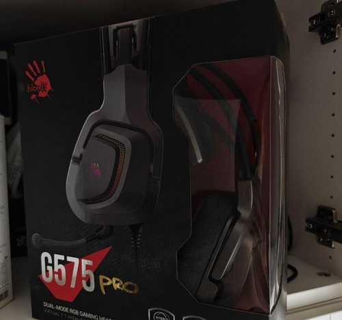 Игровые наушники 4tech bloody g575 pro black