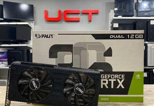 Видеокарта palit geforce RTX3060 dual OC 12Гб