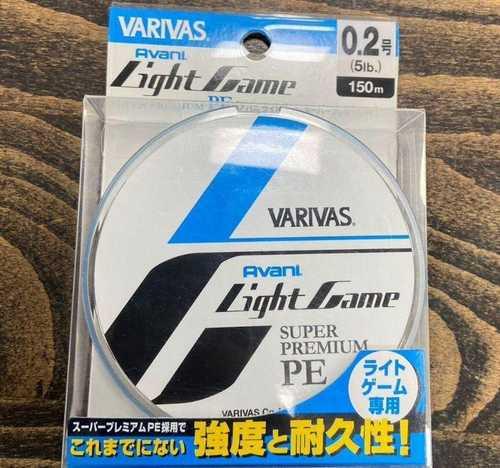 Плетеный шнур Varivas Light Game Super Premium PE