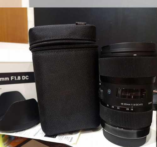 Sigma AF 18-35mm f/1.8 DC HSM Art Canon