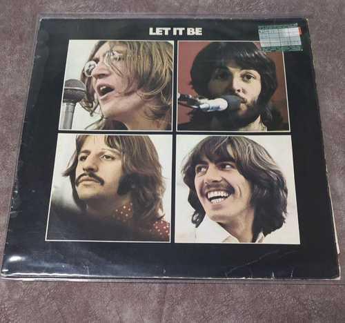 The Beatles let it be lp