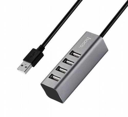 Usb концентратор Hoco HB1 - 4 USB 2.0 порта