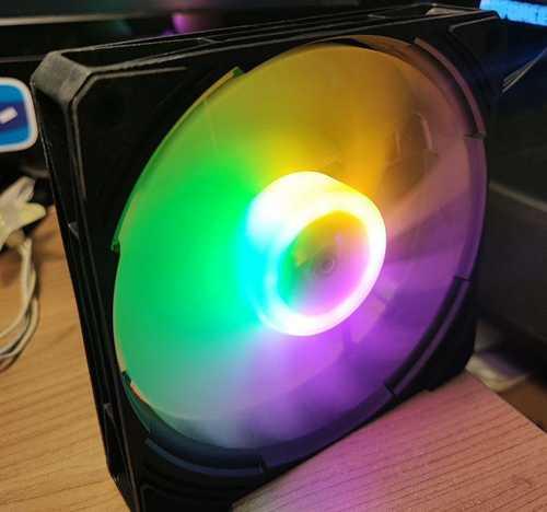 Вентилятор tesla RGB 120 LB