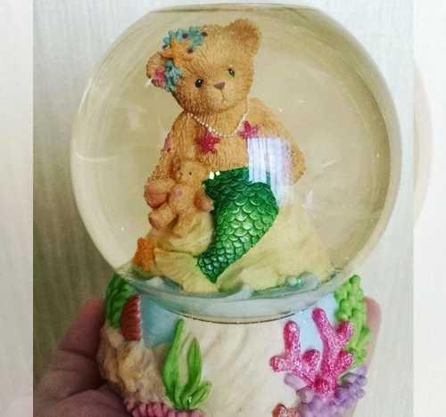 Очень редкая. Русалка. Мишка Cherished Teddies