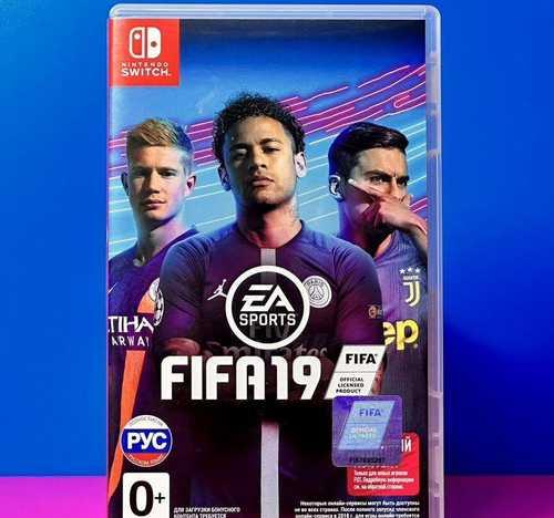 FIFA 19 (Фифа футбол, картридж, Nintendo Switch)