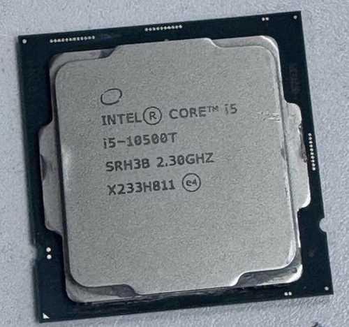 Нерабочий процессор 1200 Core i5 10500t 2.3 ghz