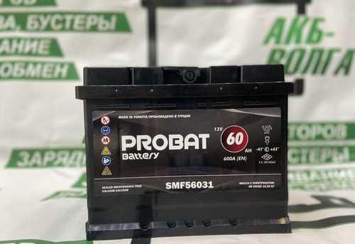 Аккумулятор Probat 60Ah 600A