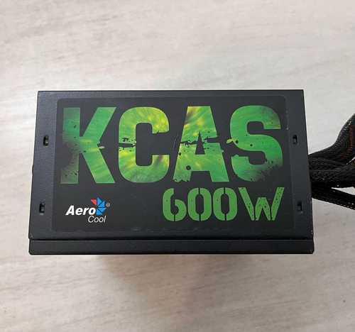 Блок питания Aerocool kcas 600W 4 4pin \ 6 2pin x2