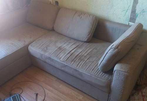 Угловой диван-кровать бу