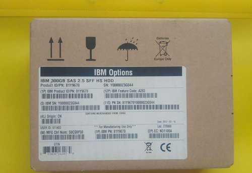 HDD for IBM Storwize 300Gb SAS 2.5 81Y9670