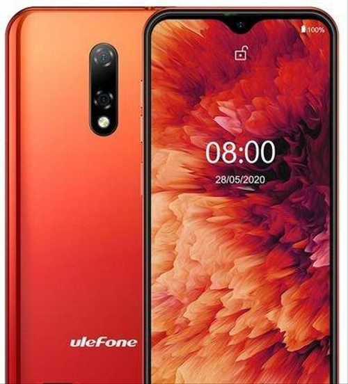 Смартфон Ulefone Note 8 2/16Gb Orange Новый