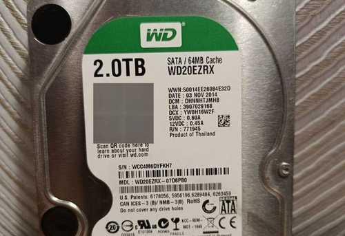 Жесткий диск 2TB WD20ezrx