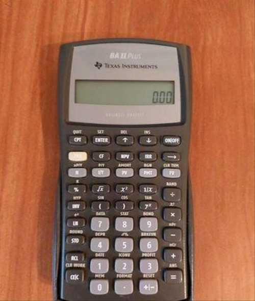 Финансовый калькулятор BA II plus