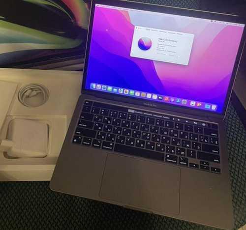 Apple macbook pro 13 m1 (35 циклов, идеал)