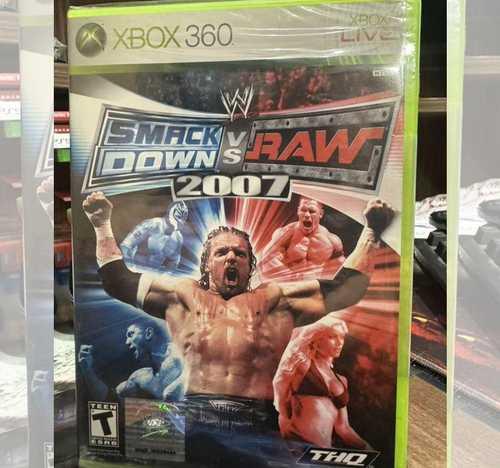 WWE Smackdown vs. Raw 2007 Xbox 360, английская версия