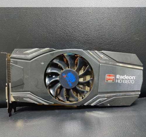 Видеокарта AMD Radeon hd 6870 sapphire с гарантией