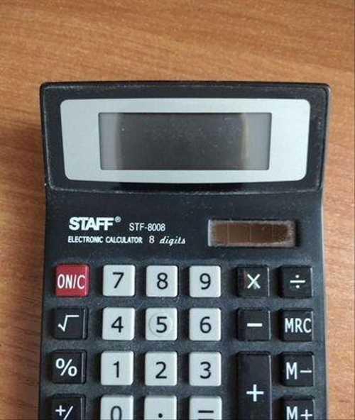 Калькулятор Staff stf-8008