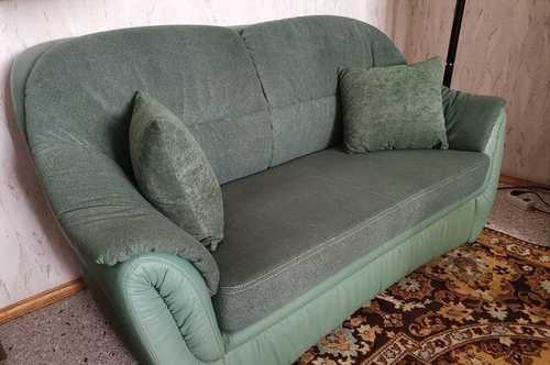 Мягкая мебель комплект бу: диван, кресло пуфик