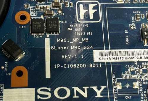 Материнская плата M961 MP MB Sony