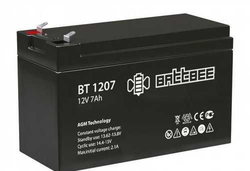 Аккумуляторная батарея BattBee BT 1207 (12/7 В/Ач)
