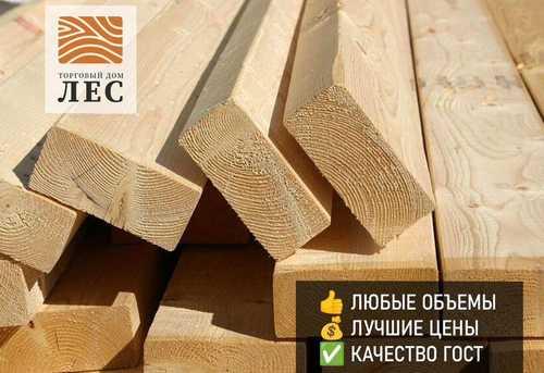 Доска обрезная сухая хвоя 1 сорт