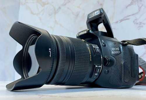 Зеркальный фотоаппарат Canon EOS 600D (51047)