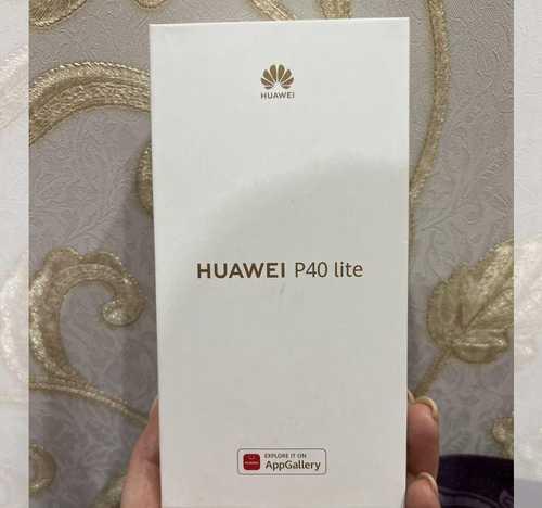 Коробка huawei p40 lite смартфон телефон