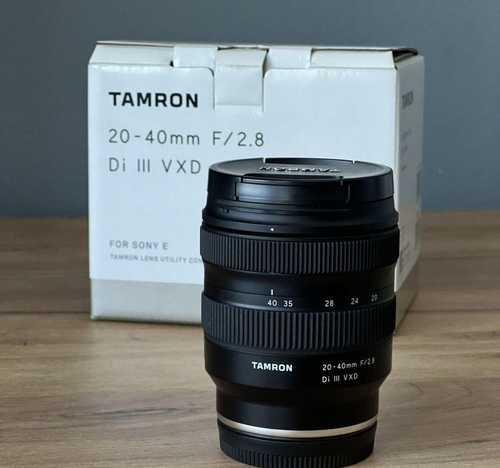 Tamron 20-40mm F/2.8 Di III VXD