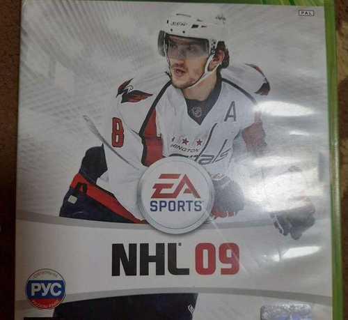 Игра NHL 09 (лицензия) на xbox 360