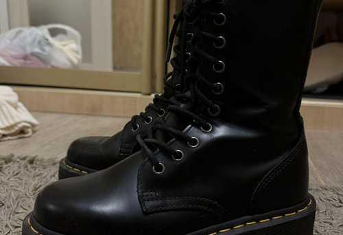 Dr martens ботинки jadon black черные