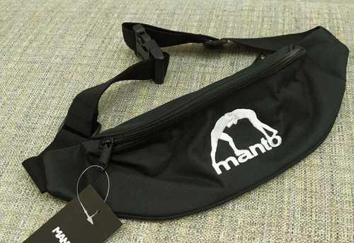 Поясная сумка Manto Big Logo Black (Оригинал)