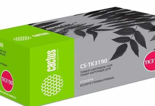 Картридж лазерный Cactus CS-TK3190 TK-3190 черный