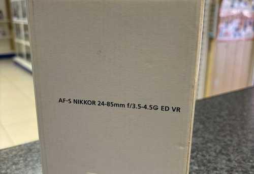 Объектив AF-S VR Nikkor 24-85 mm f/3.5-4.5