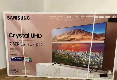 Новый телевизор samsung crystal uhd 4k с чеком