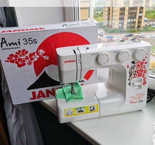 Новая Швейная машинка Janome Ami 35s на гарантии