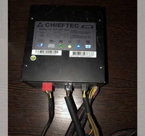 Блок питания chieftec 650w