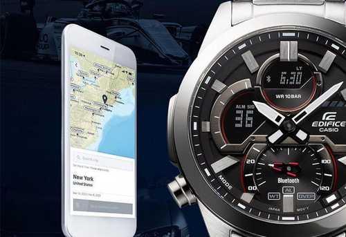 Casio Edifice bluetooth ECB-30D-1A мужские часы