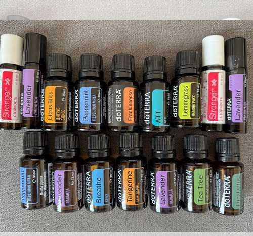 Эфирные масла Doterra новые закрытые