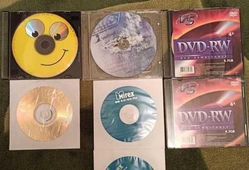 Диски CD-R, CD-RW, DVD-R, DVD-RW